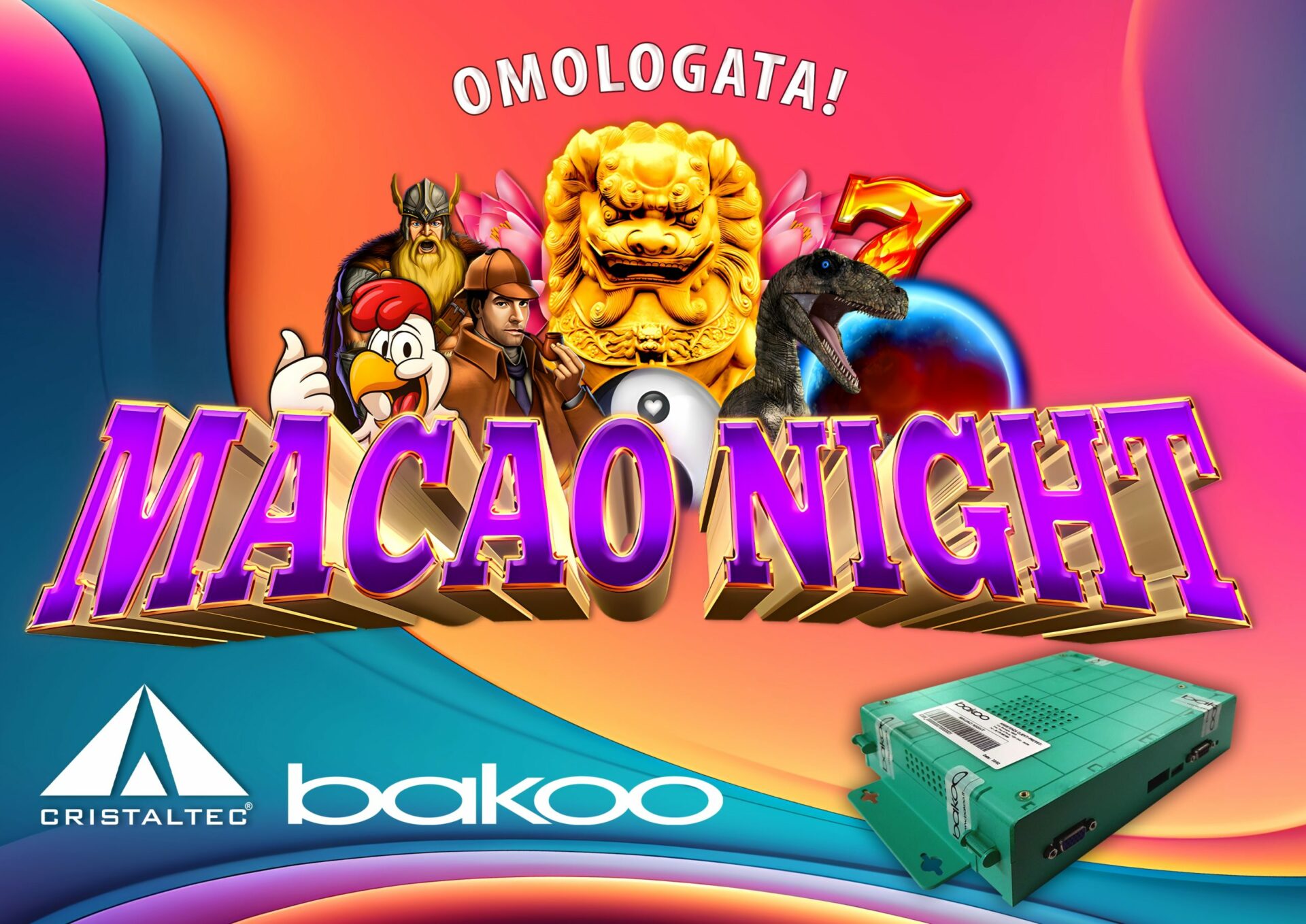 Macao Night: nasce il primo multigame, disponibile in vendita e in rent ...