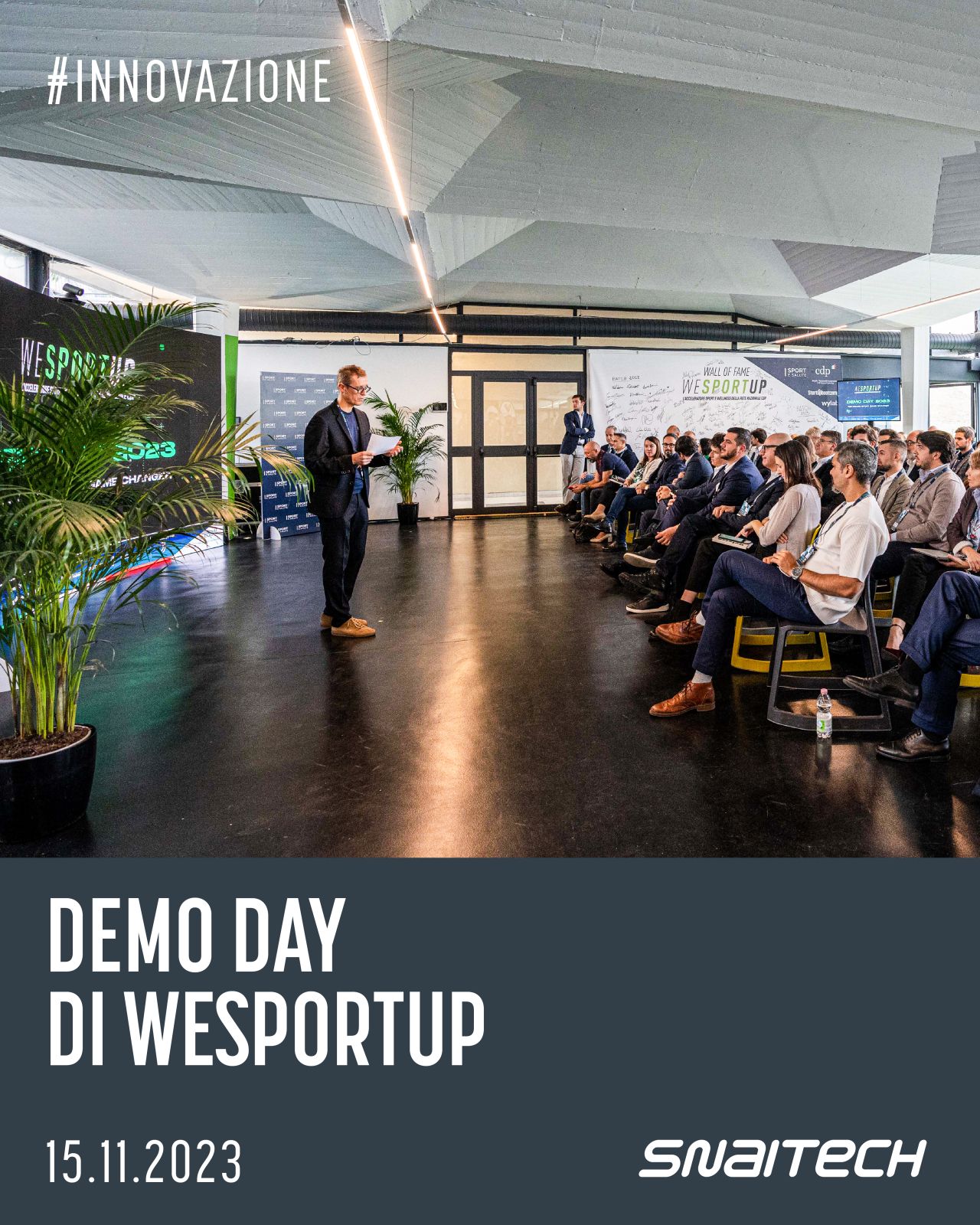 Snaitech, concluso il secondo ciclo di accelerazione di WeSportUp ...
