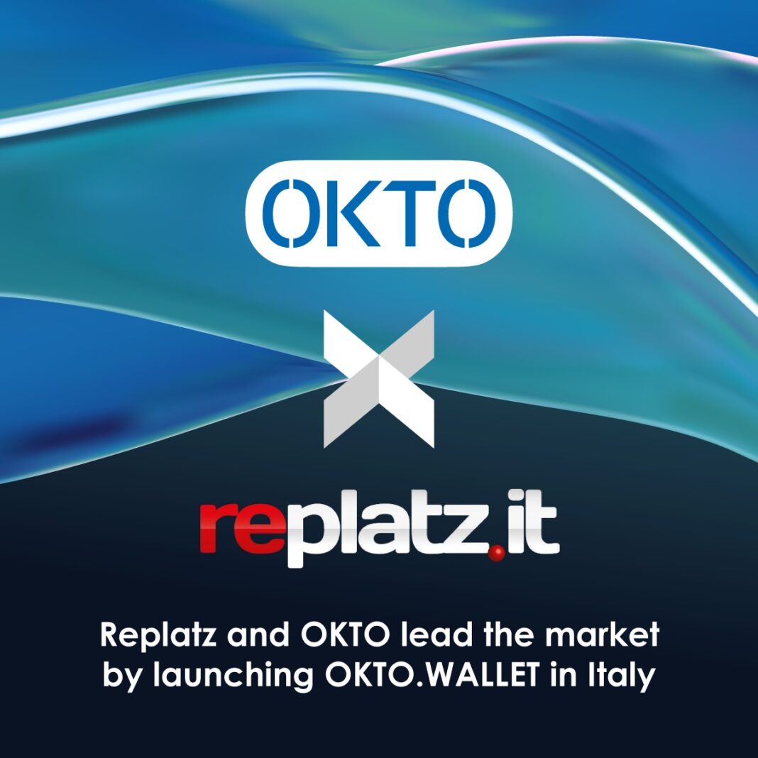 Replatz e OKTO lanciano OKTO.WALLET in Italia | AGIMEG