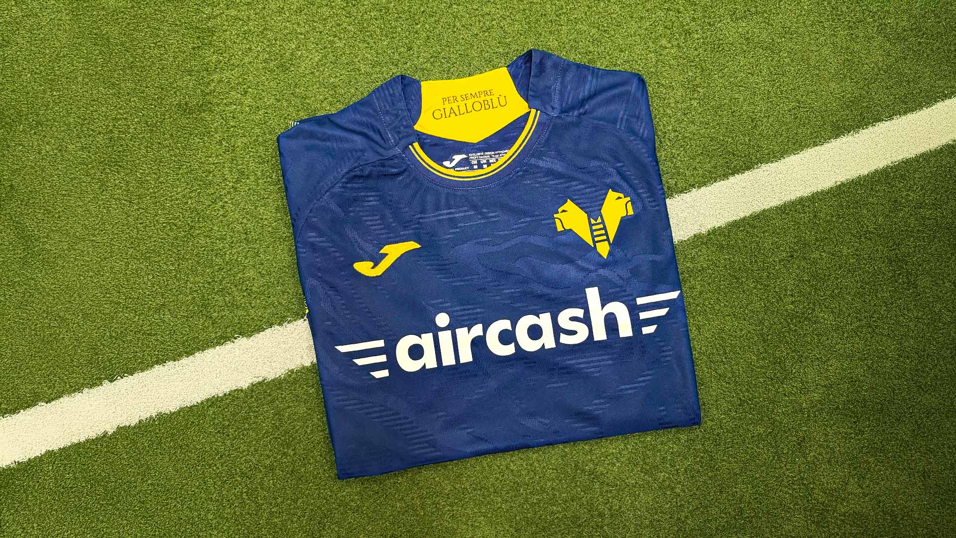 Hellas Verona, Aircash è il main sponsor di maglia– AGIMEG