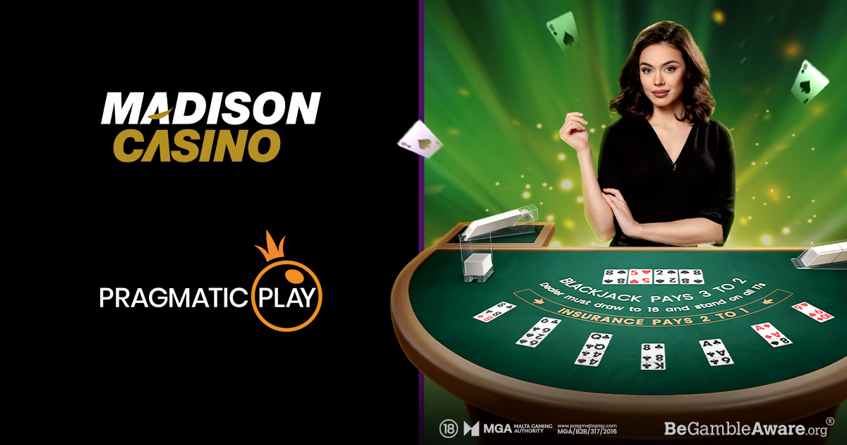 Pragmatic Play, nuovo accordo con il Madison Casino | AGIMEG