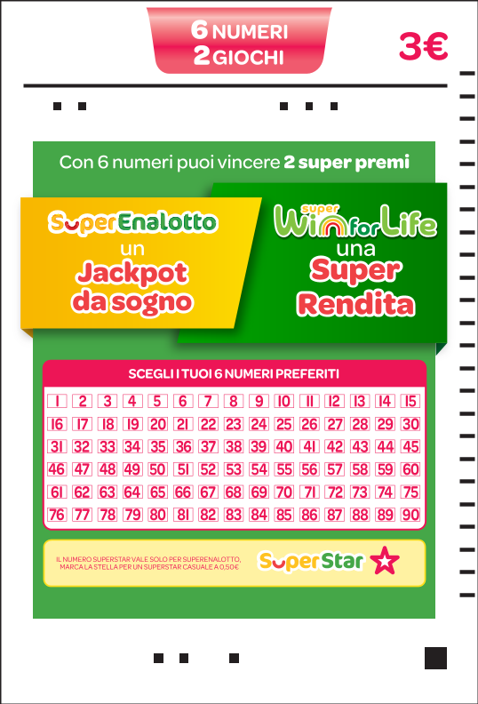 Sisal lancia il nuovo gioco Super Win for Life | AGIMEG